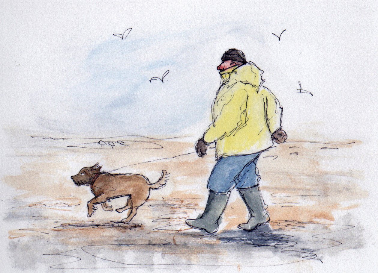 Mit dem Hund spazieren gehen - 01 von Margaret Loxton