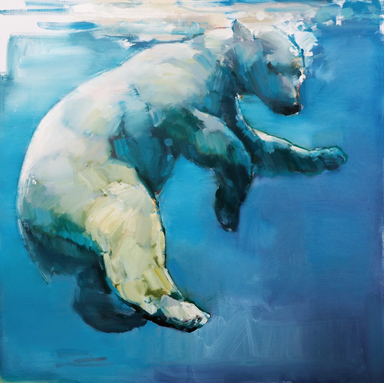 Schwebend von Mark Adlington: hochwertiger Kunstdruck
