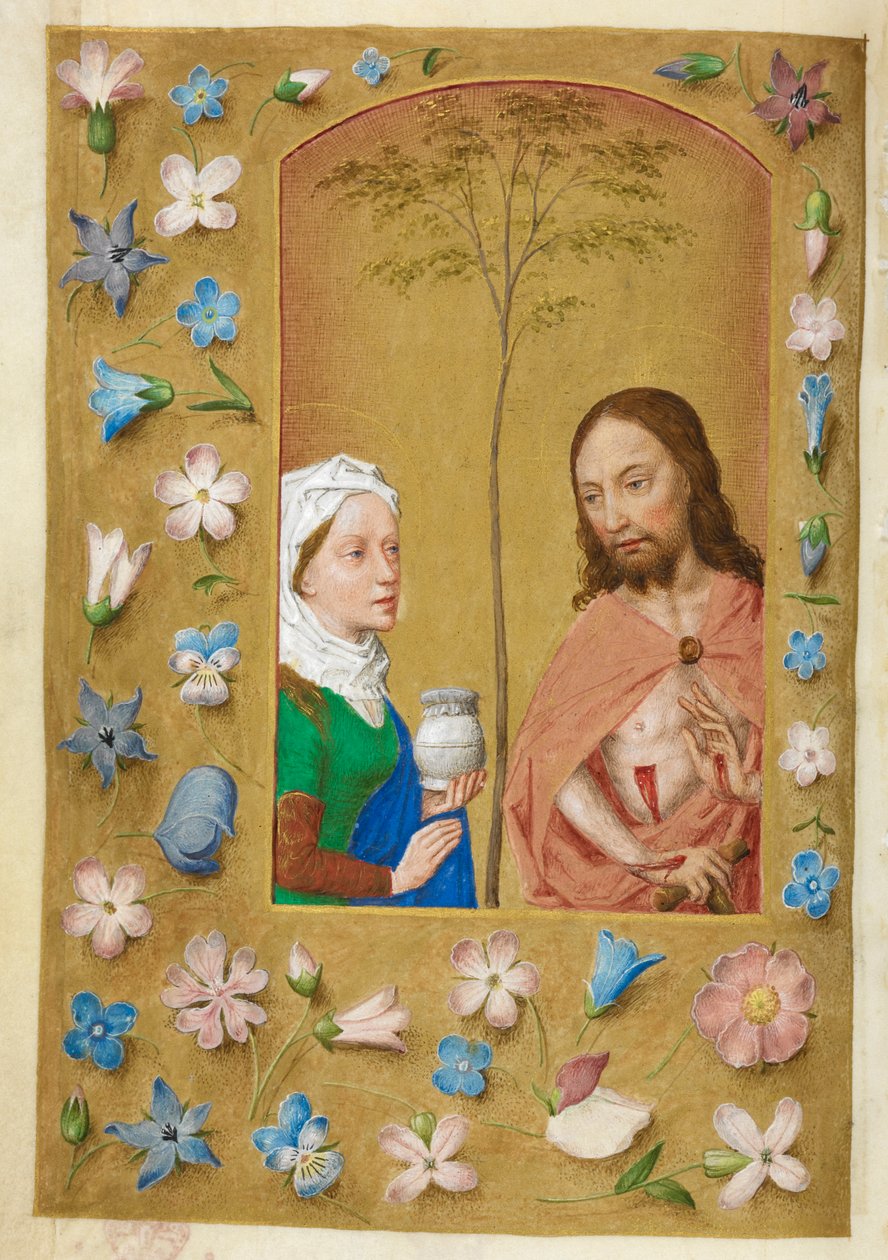 Der Mann der Schmerzen und Maria Magdalena.