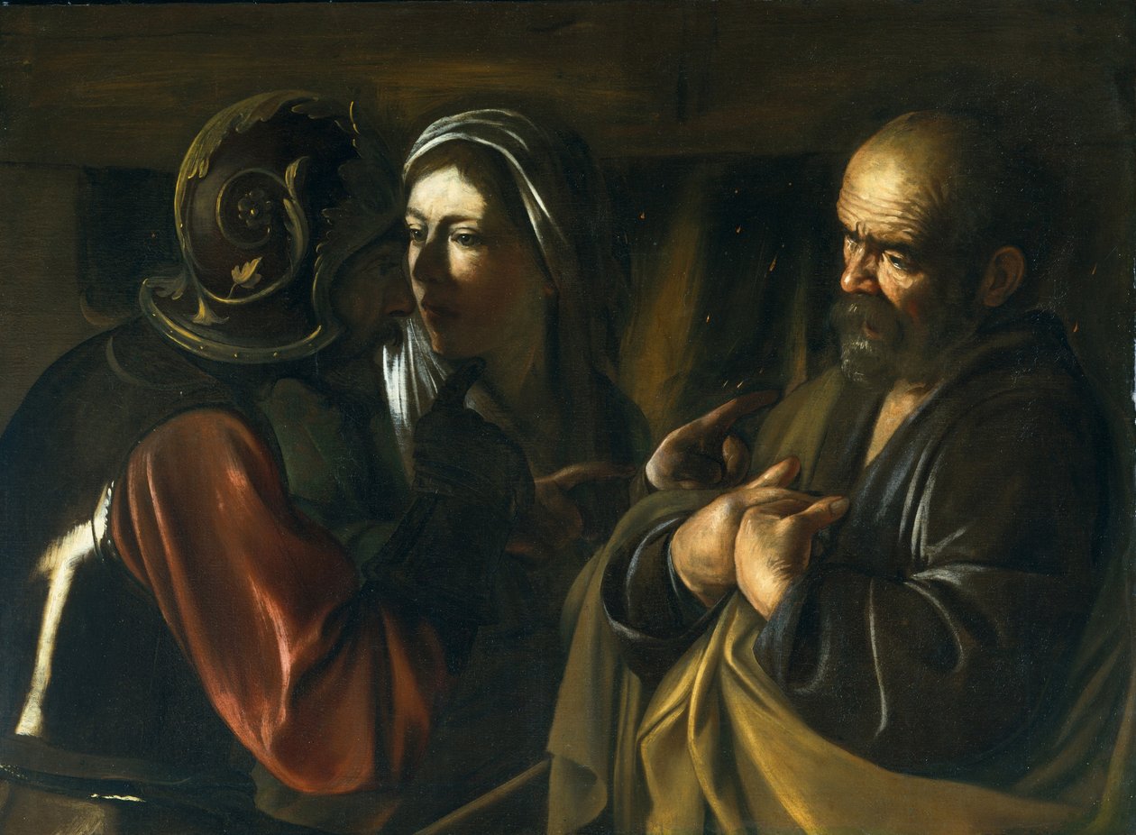 Verleugnung des heiligen Petrus, 1610