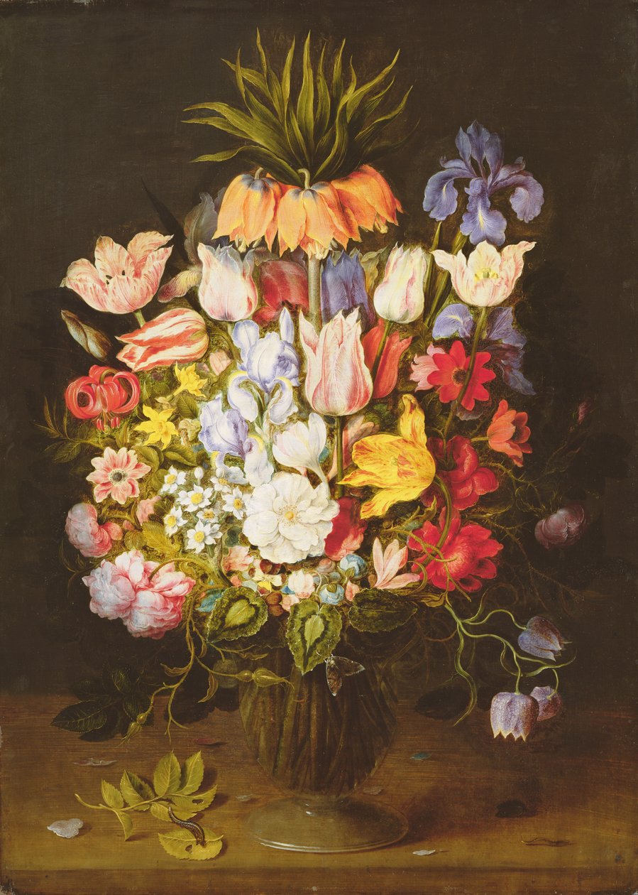 Blumenstillleben von Osias the Elder Beert: Kunstdruck