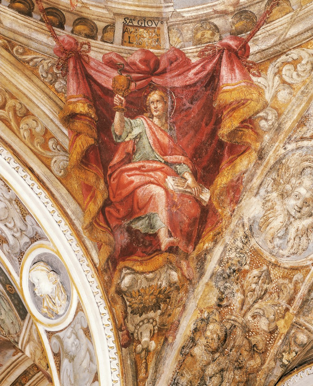 St. Hilarius von Poitiers von Francesco Mazzola, bekannt als ...