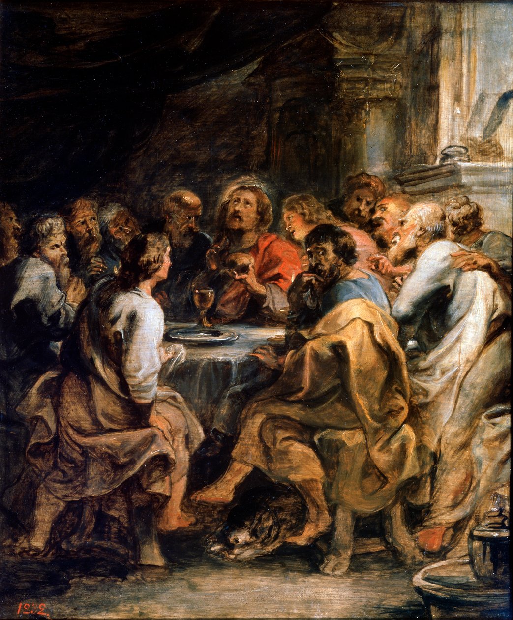 Das letzte Abendmahl von Peter Paul Rubens: Kunstdruck