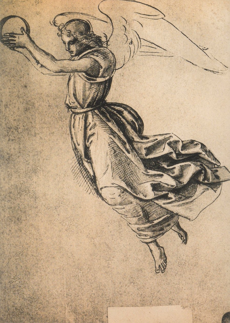 Ein Engel von Raffaello Sanzio Raphael: Kunstdruck kaufen