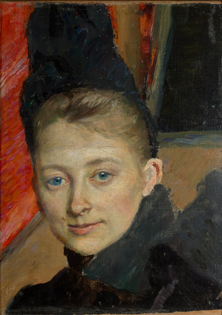 Porträt der ersten Frau des Künstlers, geb. Klemming