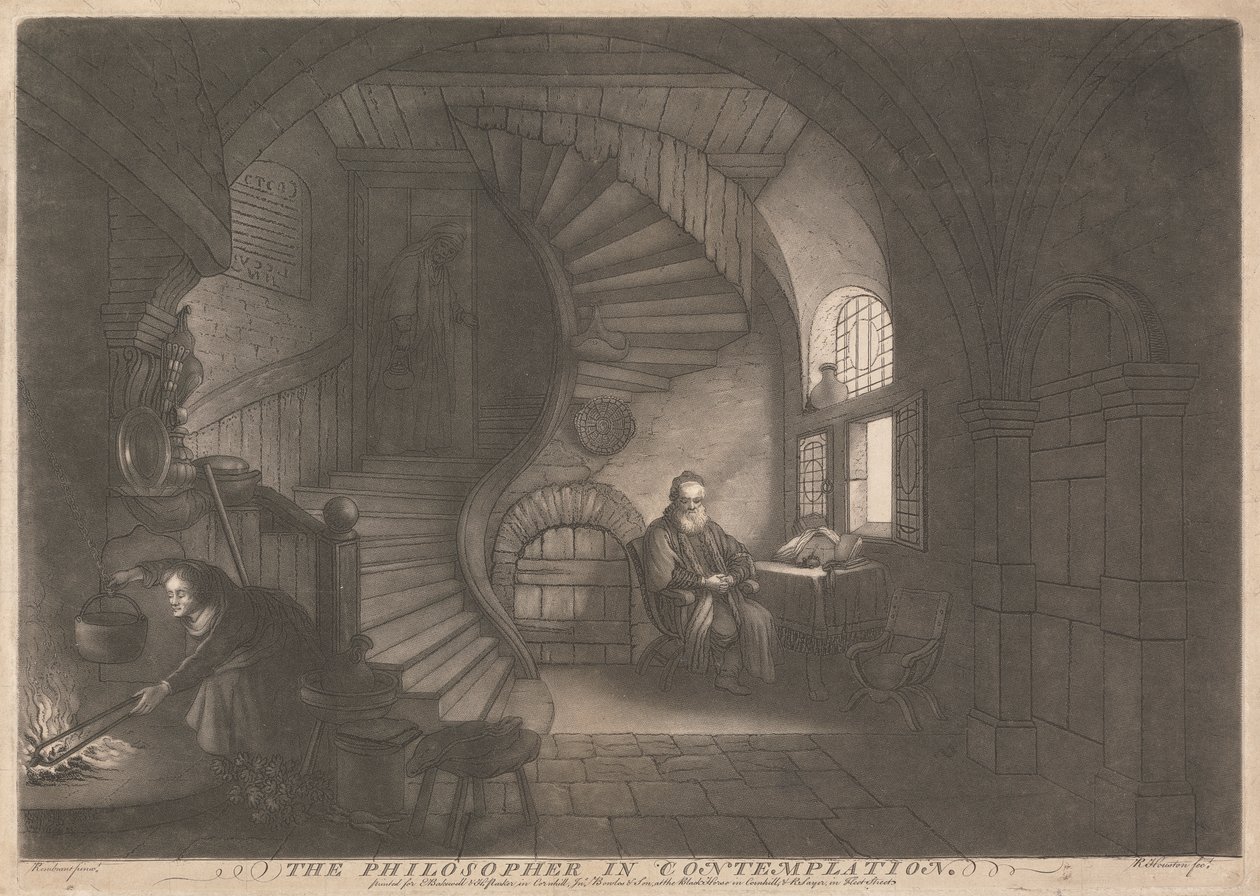 Der Philosoph in Kontemplation von Richard Houston