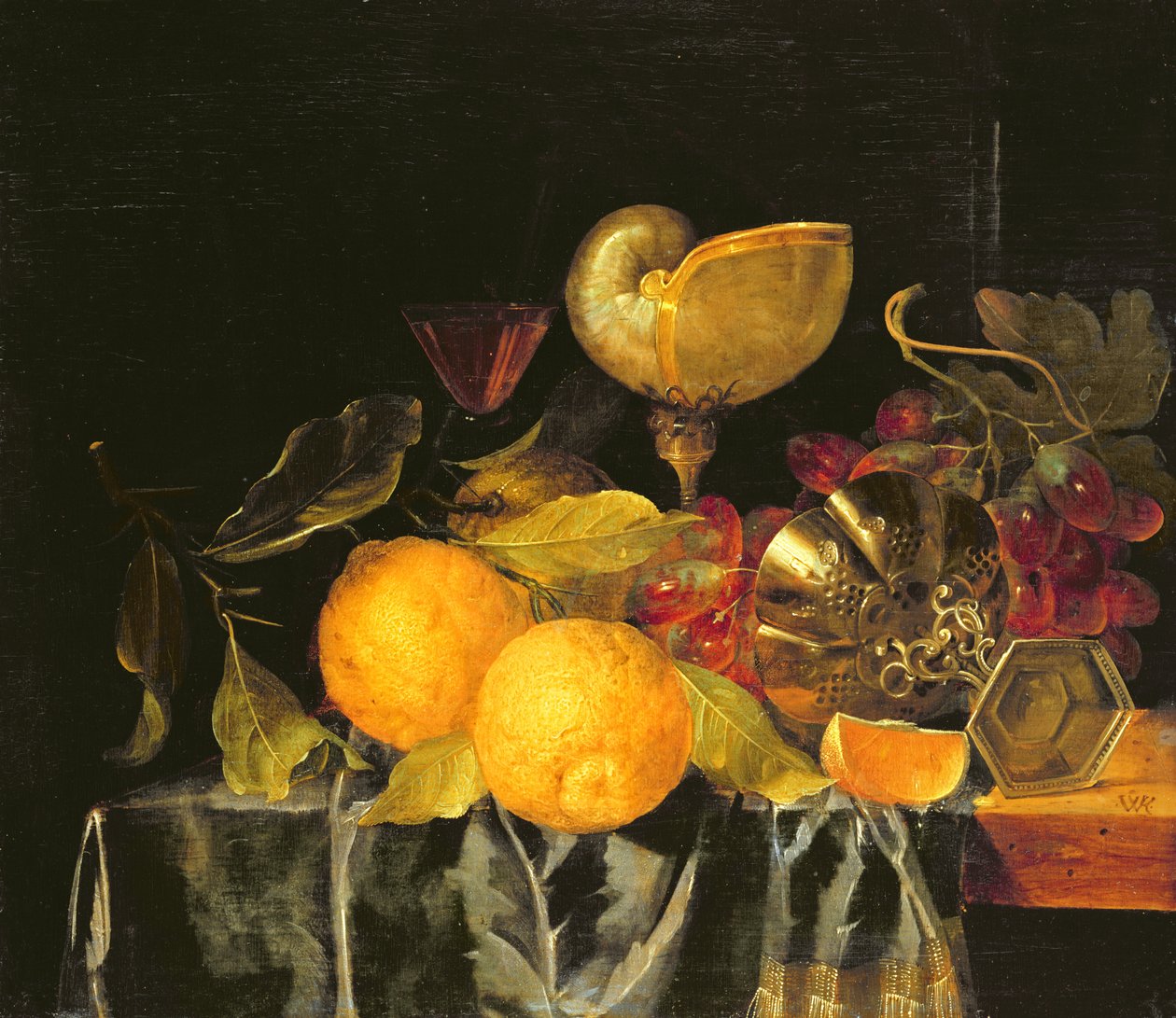 Stillleben von The Master of Holland: Kunstdruck kaufen