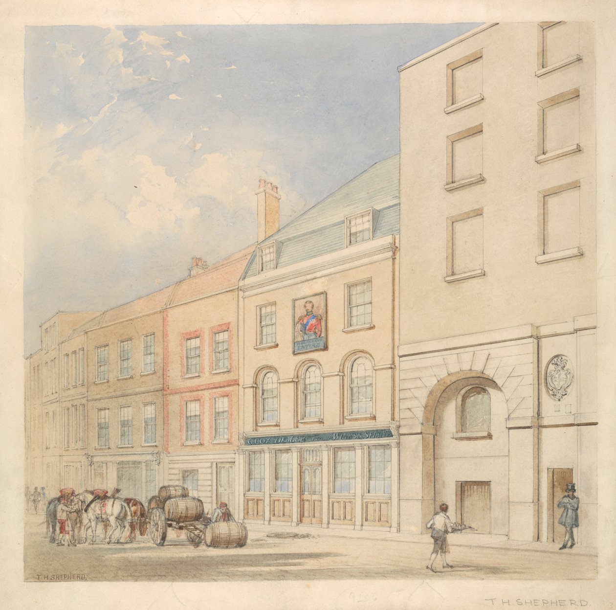 Der Prinz Albert, 11 Coopers Row, Crutched Friars, und Cooper's Bonded ...