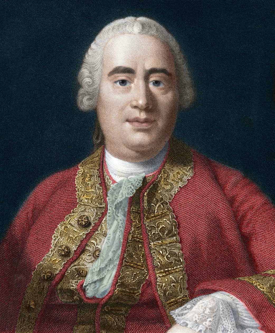 Porträt von David Hume, schottischer Philosoph (1711-1776)