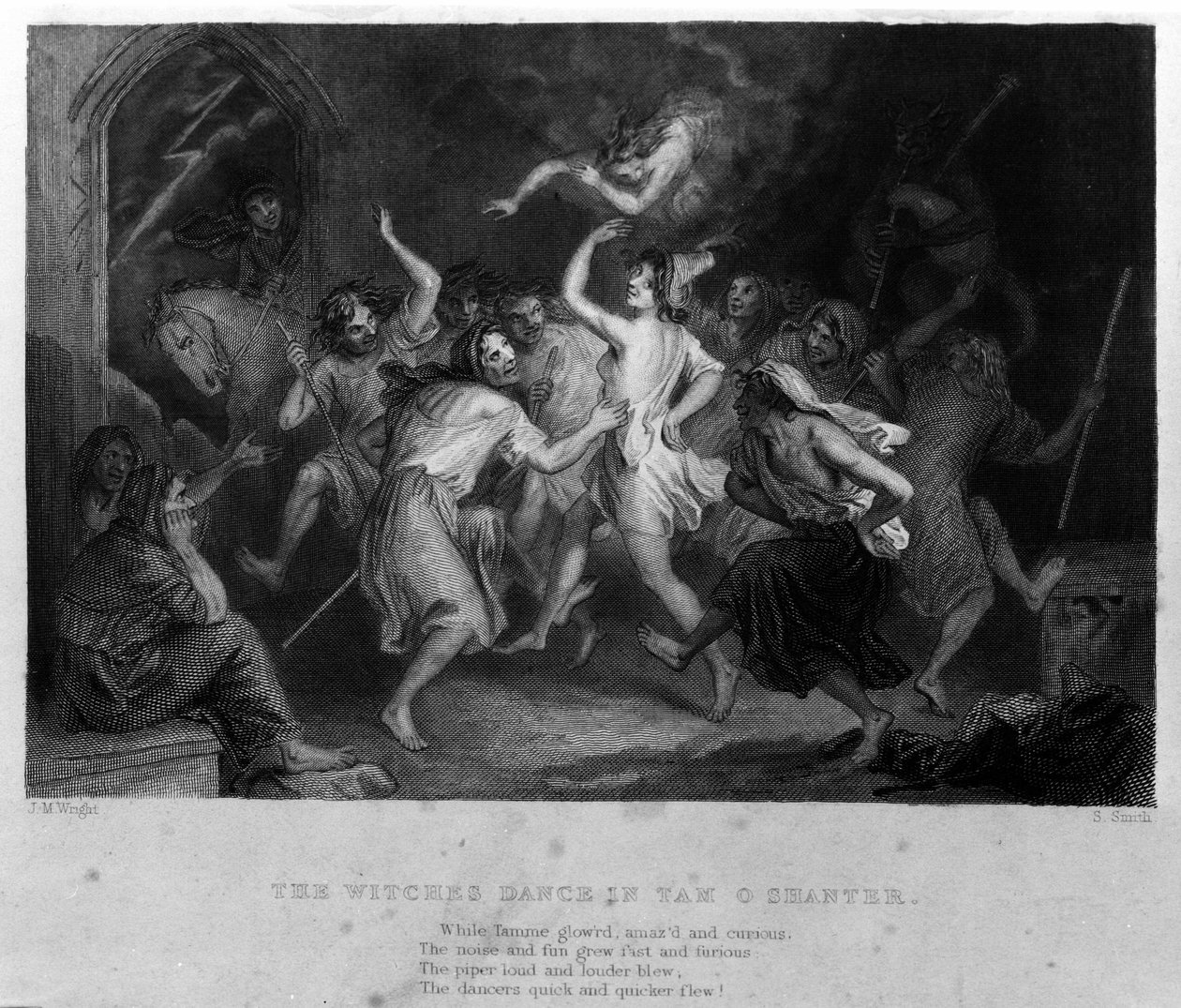 Die Legende von Cutty Sark nach dem Gedicht von Robert Burns: der ...
