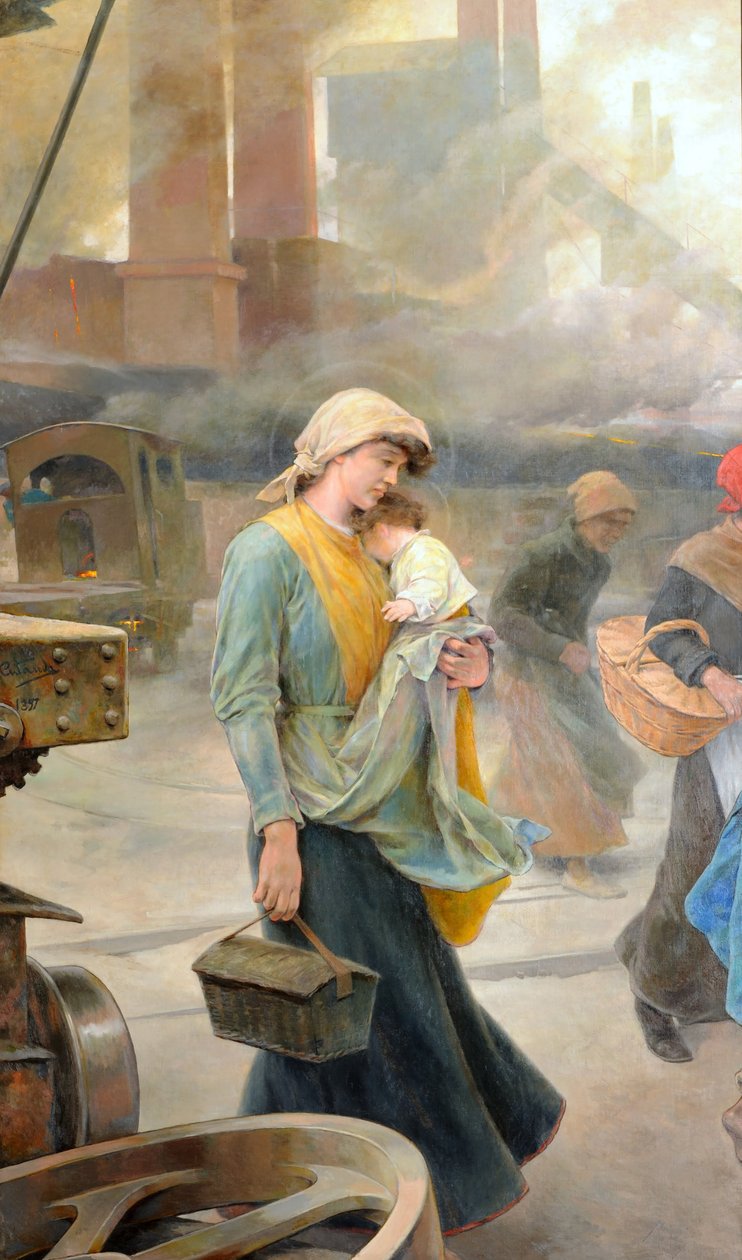 Illusion oder arbeitende Jungfrau