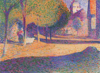 Dorfstraße in Pretzfeld von Curt Herrmann: Kunstdruck