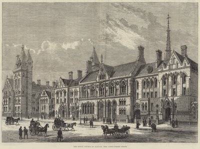 Die Royal Courts of Justice, die Carey-Street Front