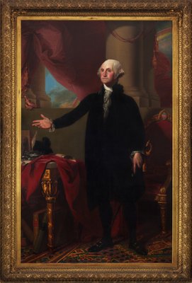 Porträt von George Washington, 1796 von Gilbert Stuart