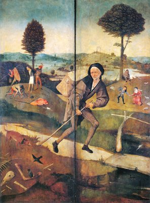 Der Heuwagen von Hieronymus Bosch: hochwertiger Kunstdruck