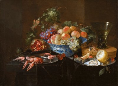 Stilleben, um 1645 von Jan Davidsz de Heem: Kunstdruck