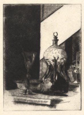 Dutch Schnapps von Julian Alden Weir: Kunstdruck kaufen