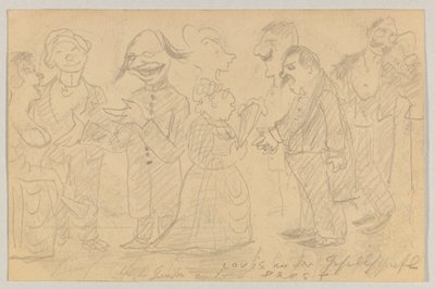 Lovis Corinth an Carl Strathmann: Postkarte, Poststempel 8. November 1899