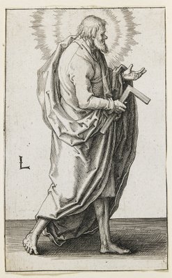 St. Simon von Lucas van Leyden: hochwertiger Kunstdruck