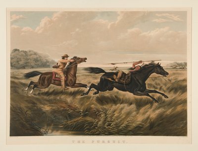 Die Verfolgung von Nathaniel Currier: Kunstdruck kaufen