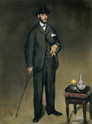 Theodore Duret (1838-1927) von Édouard Manet: Kunstdruck