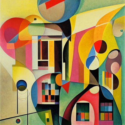 Hellig Geometri Kunst YS Art Gemälde Unendlichkeit, Abstrakte Bilder,