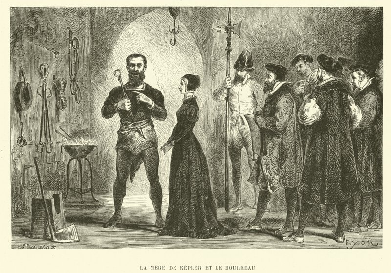 Die Mutter von Johannes Kepler und der Henker