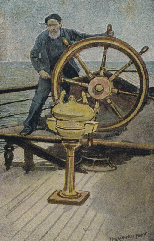 John Maynard, Steuermann auf dem Eriesee in Gedichten von Horatio Alger ...